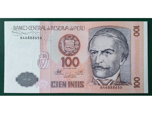 Peru 100 INTIS 1987