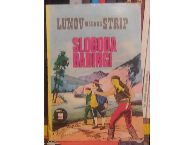 Lunov magnus strip 196 - Sloboda Babingi - blek