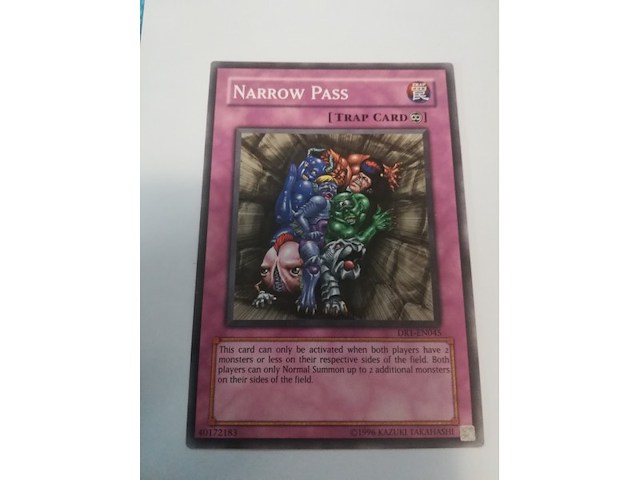 Yu-GI-OH!- Narrow Pass