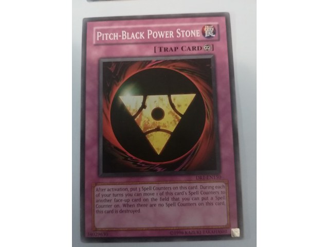 Yu-GI-OH!- Pitch-Black Power Stone