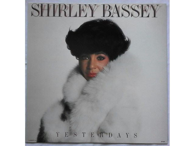 SHIRLEY  BASSEY  -  YESTERDAYS (Japan Press)