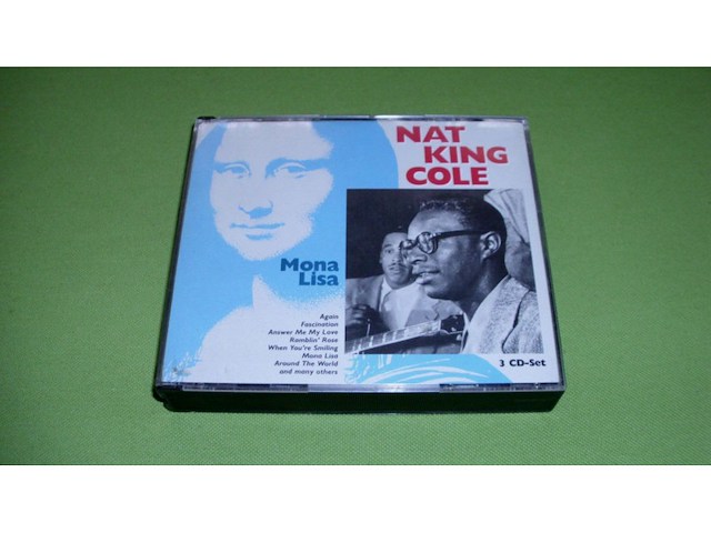 NAT KING COLE - Mona Lisa (3 × CD)