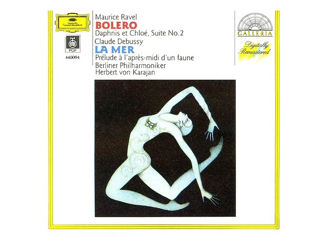 CD RAVEL - Bolero / DEBUSSY - La Mer (1991)