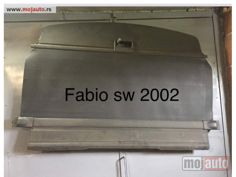 Skoda fabia roletna za gepek