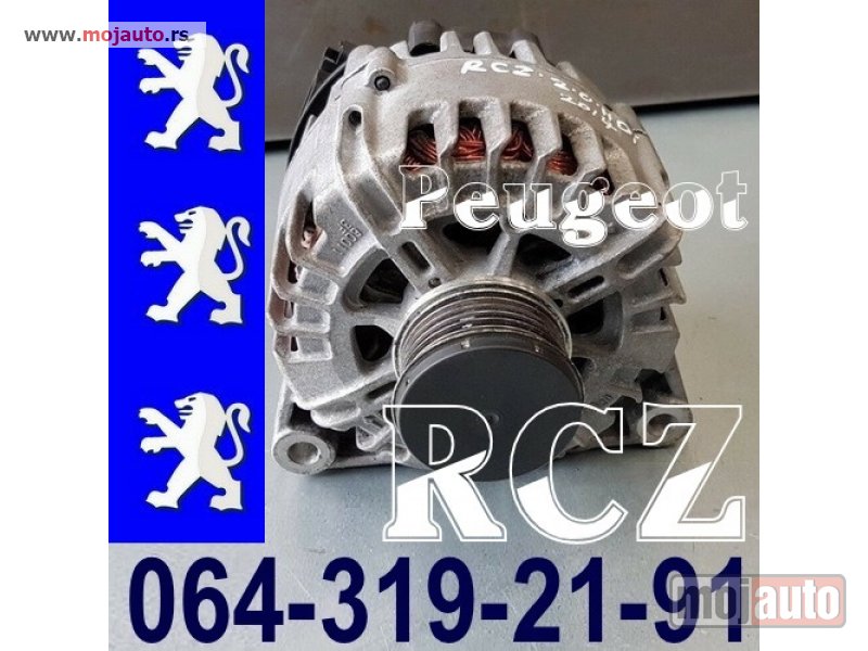 ALTERNATOR Pežo RCZ Peugeot