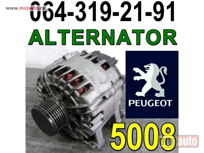 ALTERNATOR Pežo 5008 Peugeot
