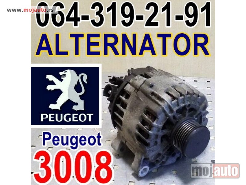 ALTERNATOR Pežo 3008 Peugeot
