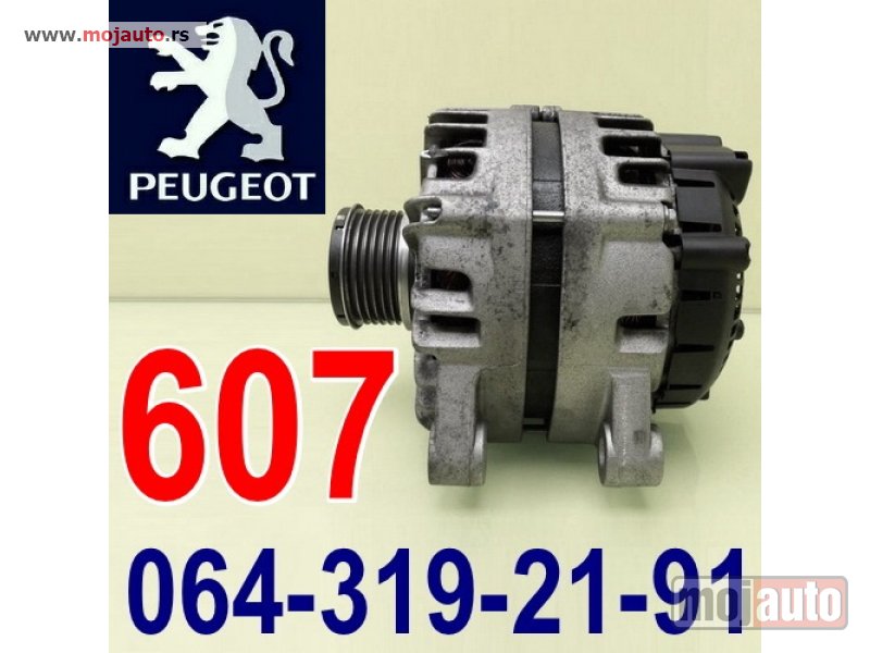 ALTERNATOR Pežo 607 Peugeot