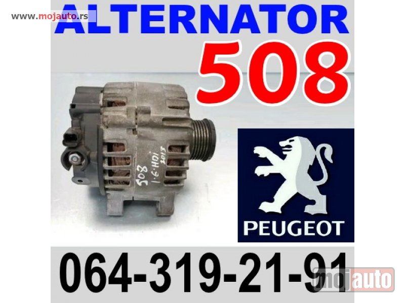 ALTERNATOR Pežo 508 Peugeot