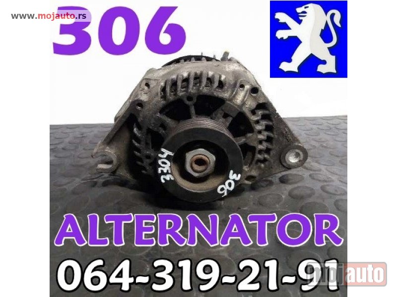 ALTERNATOR Pežo 306 Peugeot