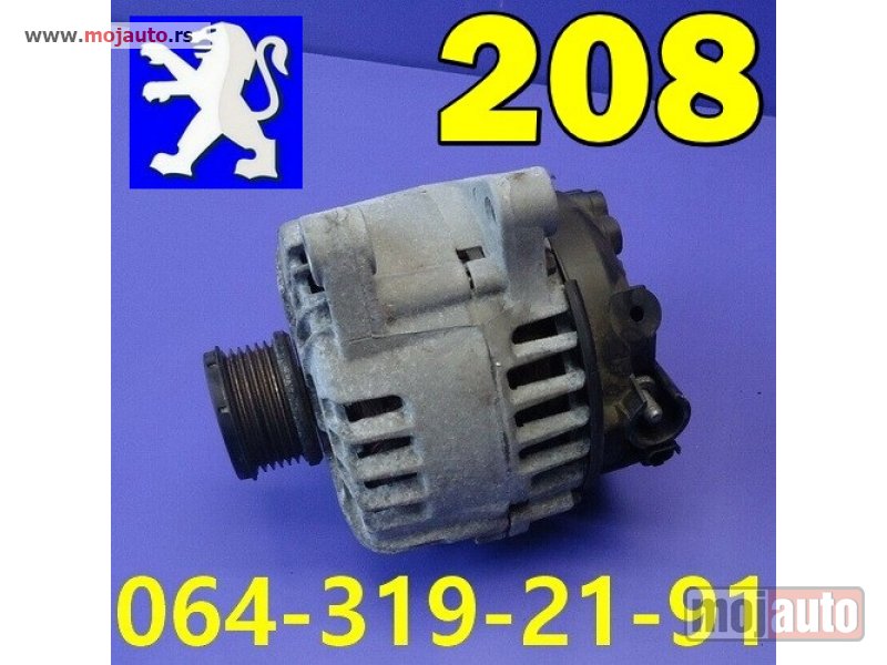 ALTERNATOR Pežo 208 Peugeot