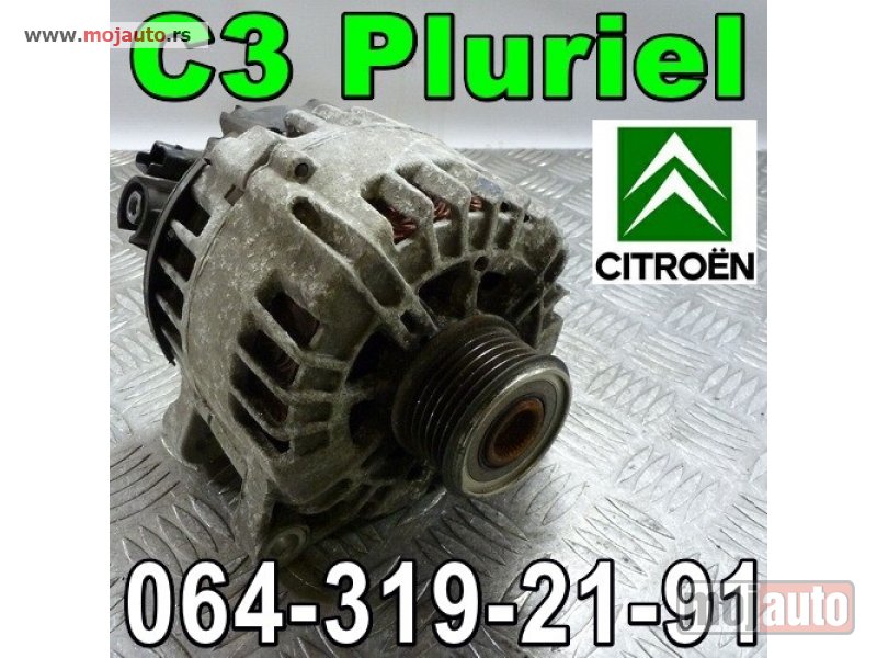 ALTERNATOR Citroen C3 Pluriel