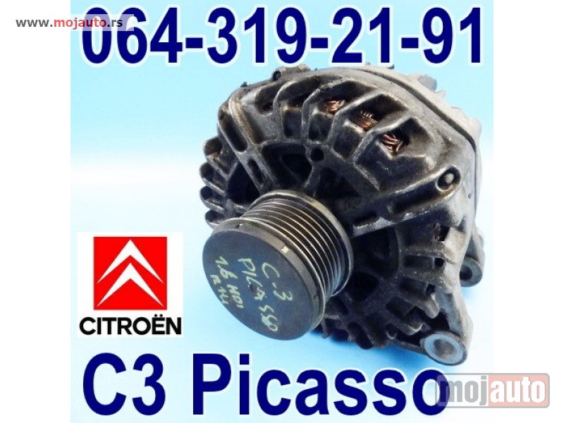 ALTERNATOR Citroen C3 Picasso