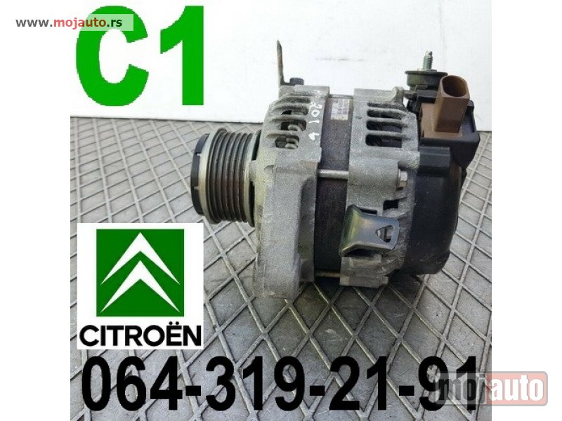 ALTERNATOR Citroen C1