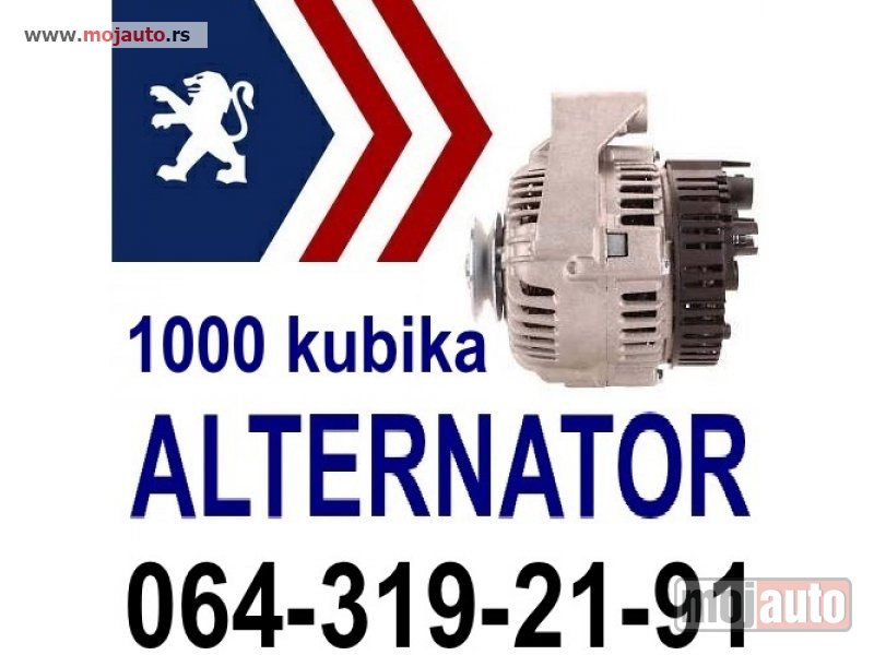 ALTERNATOR 1000 Pežo Peugeot Citroen 1,0