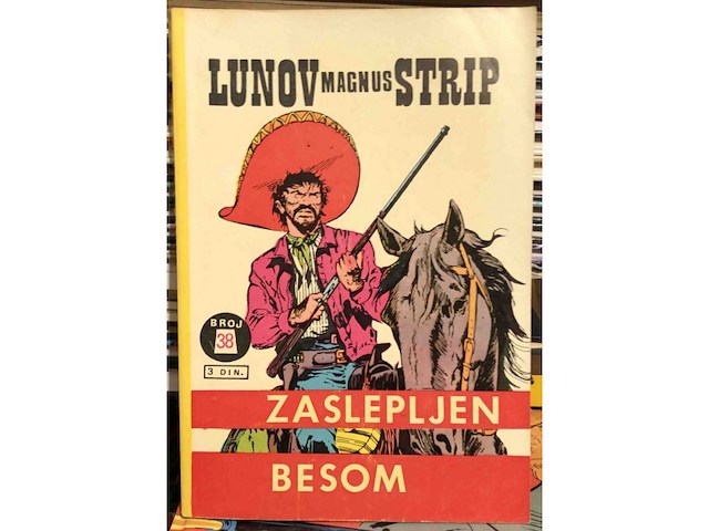 Lunov Magnus strip 38 - Zaslepljen besom - Kit teler