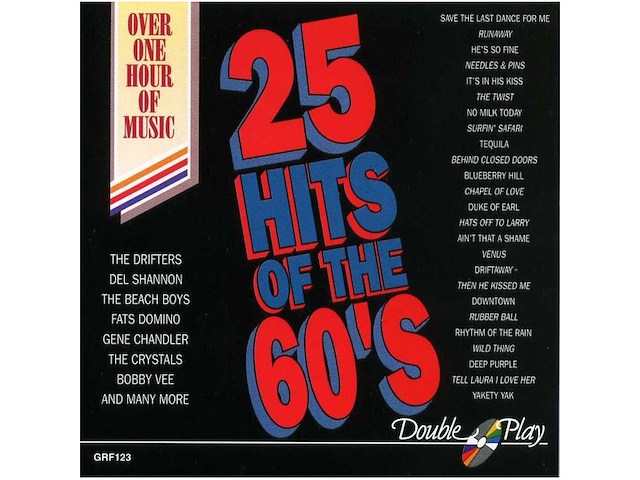 CD V/A - 25 Hits of the 60`s (1989) original