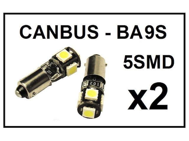 LED Sijalica - BA9S CANBUS - 2 komada