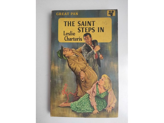 Leslie Charteris - The Saint Steps In