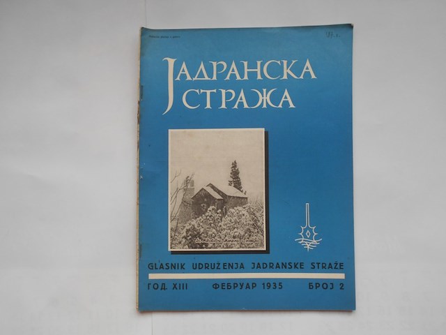 Jadranska straža, br.2/XIII, feb 1935.
