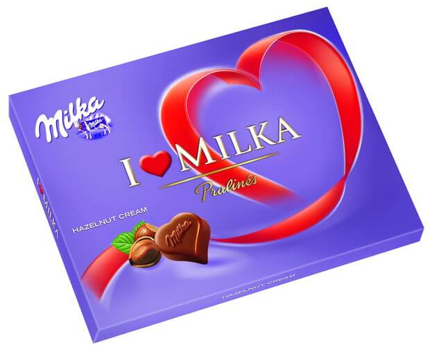 Milka praline