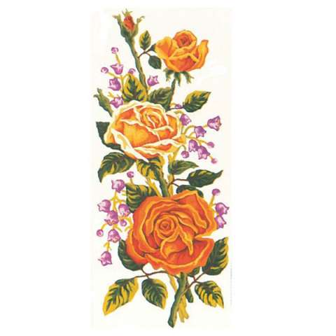 Goblen za vez-Bouquet of roses 21x49cm