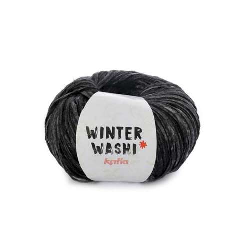 WINTER WASHI-KATIA Crna 47% Poliester, 20% viskoza, 13% akril, 10% moher, 10% poliamid