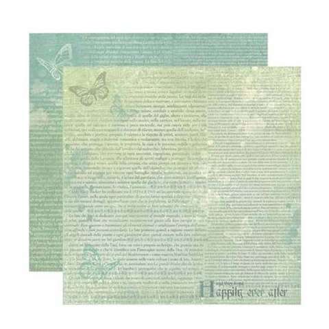 PAPIR ZA SCRAPBOOK-Words 30.5 x 30.5cm