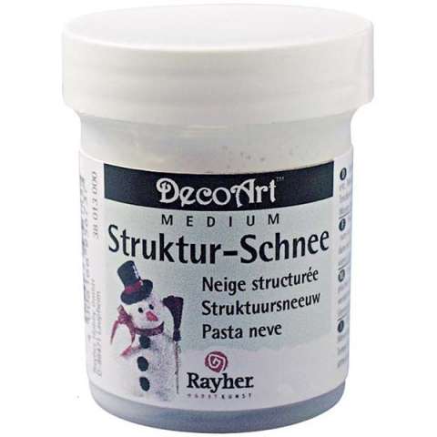 DecoArt - Strukturna pasta - Sneg