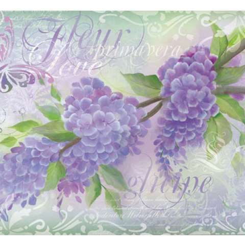 Papir za Decoupage - Wisteria