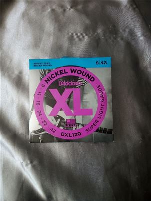 Nickel Wound DAddario EXL120