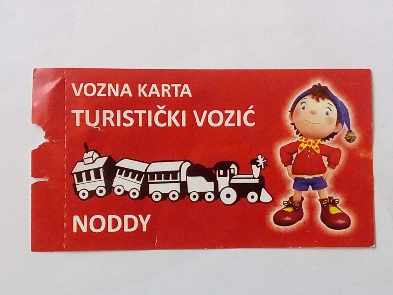 Vozna Karta - Turistički Vozić - Noddy