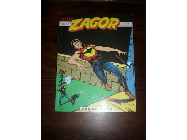 ZAGOR  EXTRA  57 PAKAO  ŽIVIH