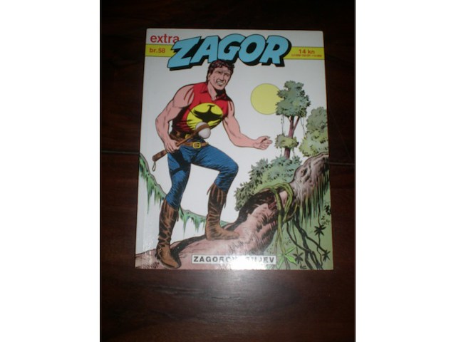 ZAGOR  EXTRA  58 ZAGOROV  GNJEV