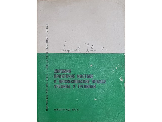 Dnevnik Praktične Nastave I Profesionalne Prakse