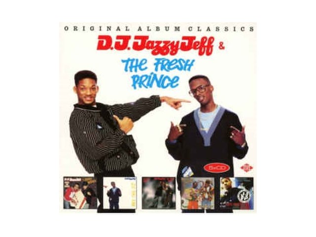 D.J.Jazzy Jeff &;;The Fresh Prince‎– Original Album/5cd