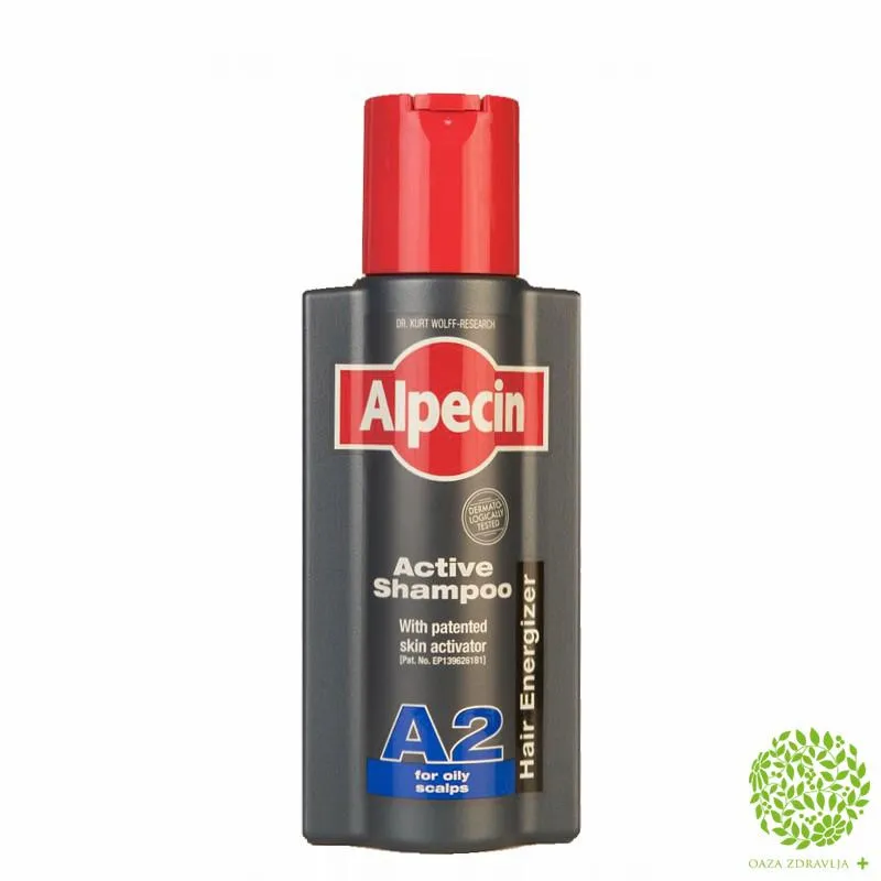 ALPECIN ACTIVE ŠAMPON ZA MASNU KOSU A2 250ml