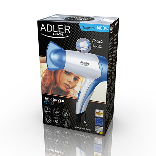 Adler AD223BL – Fen za kosu 1300W