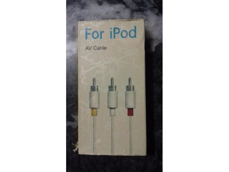 AV kabl za iPhone, iPod