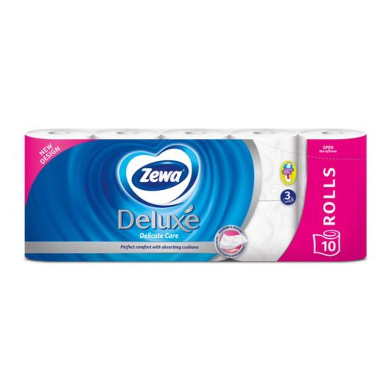 Zewa Deluxe Delicate Care troslojni toaletni papir 10 komada