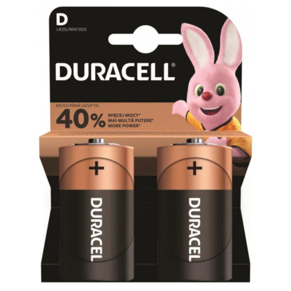 Baterije D LR20 1,5V Alkaline 1/2 Duracell