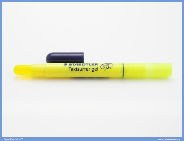 Tekstsurfer voštana gel olovka za podvlačenje teksta ŽUTA, Staedtler