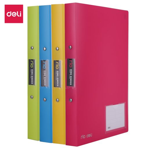 Fascikla ŽUTA sa 2 ringa E39576 RING BINDER 20mm, Deli