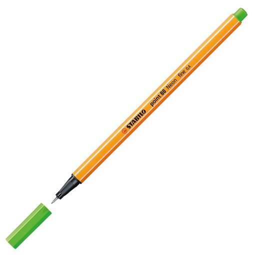 Flomaster 0.4mm NEON ZELENI 88/033, Stabilo