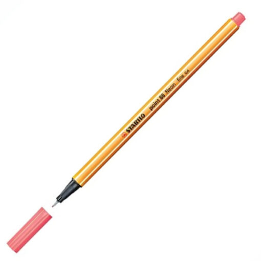 Flomaster 0.4mm NEON CRVENI 88/040, Stabilo