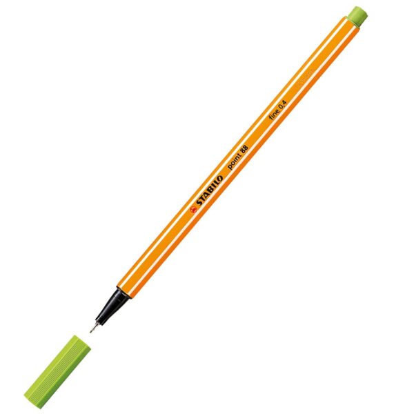 Flomaster 0.4mm APPLE GREEN ZELENA JABUKA 88/33, Stabilo