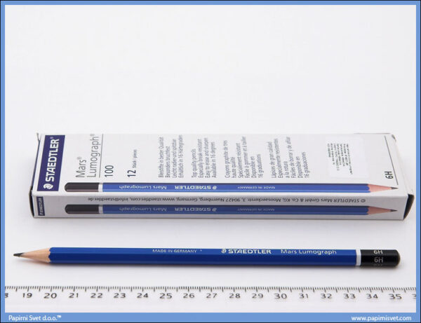 Grafitna olovka 6H LUMOGRAPH, Staedtler