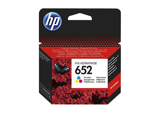 HP No.652 COLOR InkJet Print Cartridge