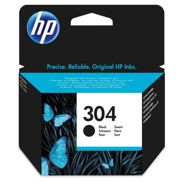 HP No.304 BLACK CRNI Ink Cartridge [N9K06AE]