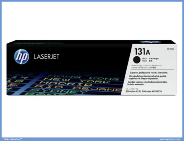 HP Toner CF210, 131A CRNI Black